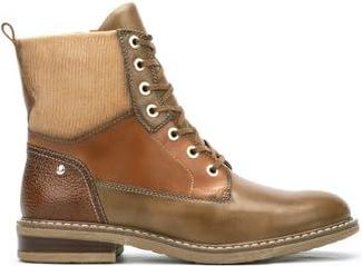 Pikolinos Bottines Plates en Cuir ALDAYA pour Femme Colour Olive