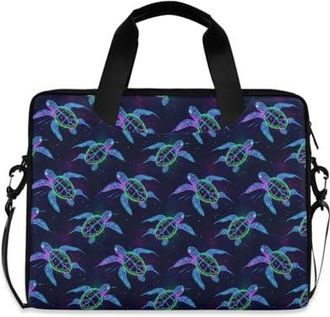 Alaza Sac pour ordinateur portable de 40,6 &agrave; 15,6 pouces - Motif palmiers color&eacute;s - Sac pour ordinateur portable de 40,6 &agrave; 15,6 - Sac fourre-tout pour homme