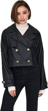 Only ONLAMIA Faux Leather Jacket CC OTW