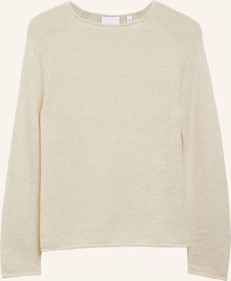 Comma Comma Strickpullover beige