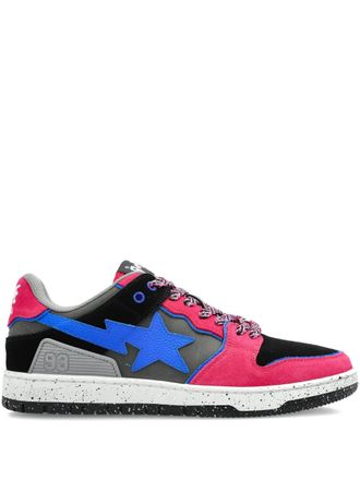 A Bathing Ape Sneakers mit Stern-Patch - Rosa
