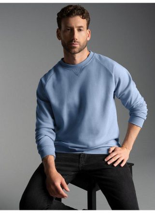 Trigema Sweatshirt TRIGEMA Sweatshirt mit angerauter Innenseite