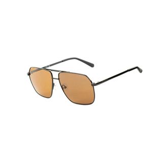 Guess Homme, Accessoires, Noir, Taille: ONE Size Aviator Metal Lunettes de soleil