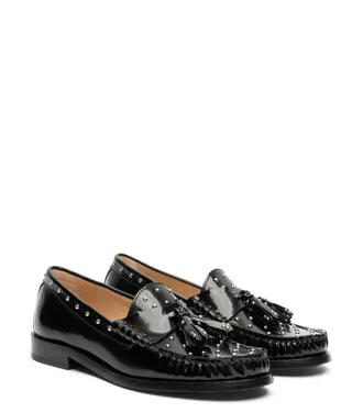 Stuart Weitzman Tassel Loafer - Black