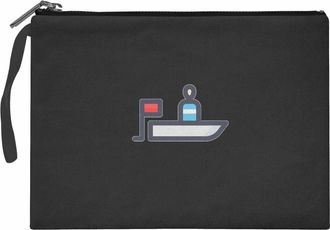 Bonateks Damen Frfcb101327 Clutches, Schwarz