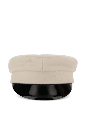 Ruslan Baginskiy casquette marin à logo brodé - Blanc