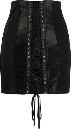 Dolce & Gabbana Jupe avec d&eacute;tails &agrave; lacets