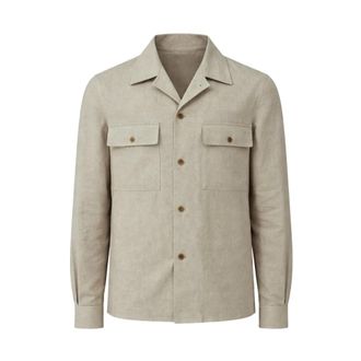 BRIGLIA 1949 Herren, Shirts, Beige, LGr&ouml;&szlig;e