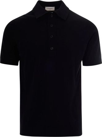 Paolo Pecora Homme, Tops, Noir, Taille: XL Maglia A Polo