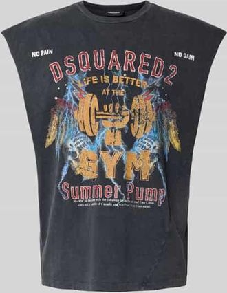 Dsquared2 Top aus reiner Baumwolle