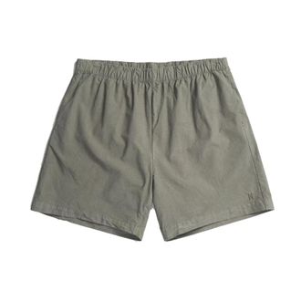 Norse Projects Khaki Baumwoll-Shorts mit elastischem Bund - - Shorts - Herren - Gr&uuml;n - M