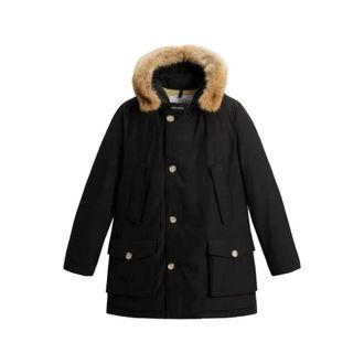 Woolrich Arctic Parka mit abnehmbarem Pelzbesatz - - Coats - Herren - Schwarzk - 2XL