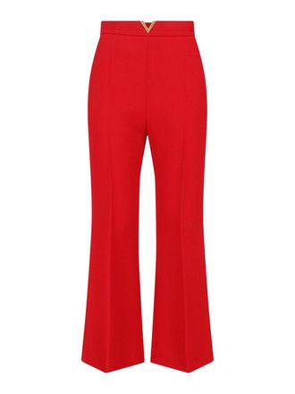 Valentino Garavani Pantalons D&eacute;contract&eacute;s - Rouge