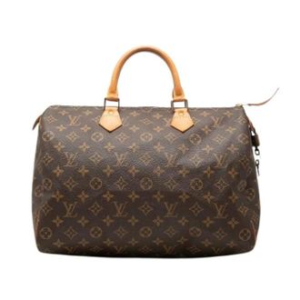 Louis Vuitton Pre-owned Speedy 35 - Femme - Pre-owned - Brun - Taille: ONE Size
