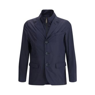 Herno Klassischer Marineblazer - - Jackets - Herren - Blau - M