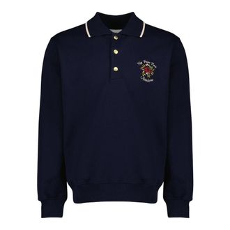 Dr&ocirc;le de Monsieur Polo Slogan Rose - - Tops - Herren - Blau - S