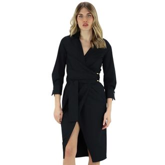 Elisabetta Franchi Damen, Kleider, Schwarzk, LGr&ouml;&szlig;e
