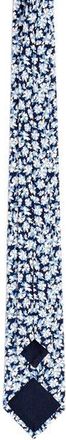 Au Printemps Paris Cravate à imprimé floral en soie