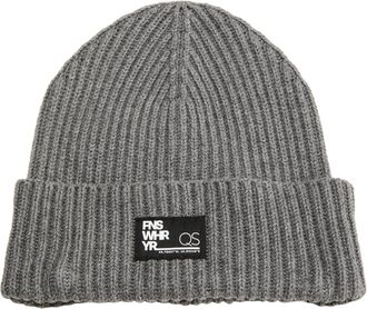 s.Oliver Herren Strickmütze Strickmütze, 9730 grau, 1