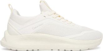 Calvin Klein Sneakers Light Runner Sock Mesh Lycra HW0HW03023 Creme
