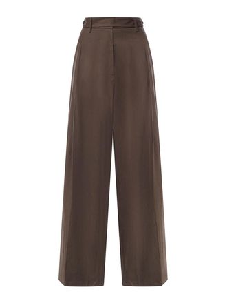 Magda Butrym Pantalons D&eacute;contract&eacute;s - Marron