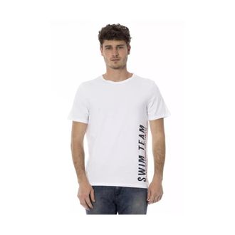 Dirk Bikkembergs Baumwoll-T-Shirt - - Tops - Herren - Wei&szlig; - S