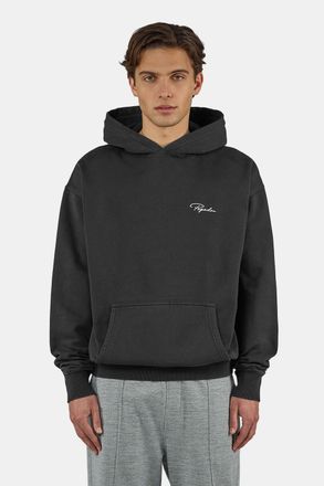 Pegador Kapuzensweatshirt PEGADOR Pike Oversized Hoodie, Herren, Gr. XXL, vintage schwarz, Sweatware, Obermaterial: 80% Baumwolle, 20% Polyester, bedruckt, ov