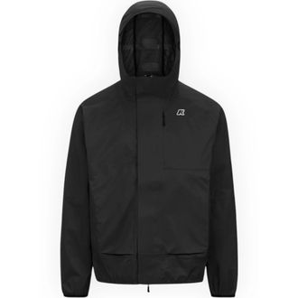 K-Way Stilvolle Roche Jacke f&uuml;r M&auml;nner - - Jackets - Herren - Schwarzk - XL