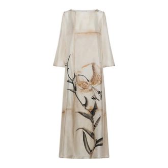 Pierre-Louis Mascia Damen, Kleider, Beige, LGr&ouml;&szlig;e