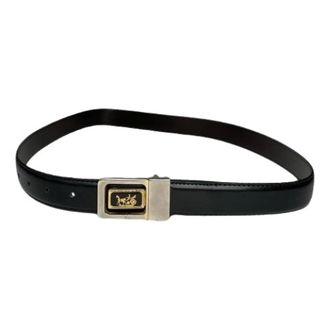 Celine Ceinture Triomphe Pre-owned - Femme - Pre-owned - Noir - Taille: ONE Size