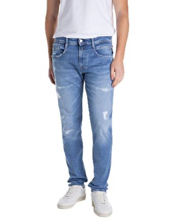 Replay Herren Jeans Anbass Bio, Medium Blue 009 (Blau), 36W/30L