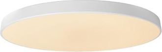 Lucide UNAR - Deckenleuchte - Ø 80 cm - LED 3 StepDim - 1x80W 2700K - Weiß