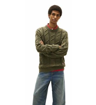 Tommy Jeans Chunky Cable M - Pullover - Herren