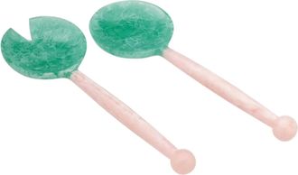 Anna + Nina Couverts &agrave; salade en r&eacute;sine Coastal Anna + Nina