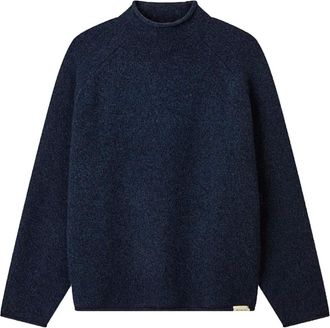 Man On The Boon. pull à col roulé - Bleu