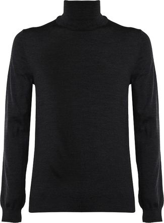 Zanone Rollkragenpullover - Grau