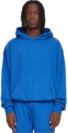 Urban Classics Sweat à Capuche Light Terry Sweatshirt, Bleu Roi, S Homme
