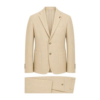 Mulish Double Breasted Suit - - Suits - Herren - Beige - M