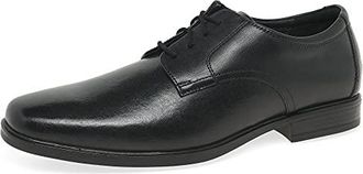 Clarks Homme Howard Walk Shoes, Cuir Noir, 39.5 EU