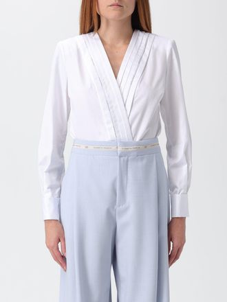 Elisabetta Franchi Hemdbluse ELISABETTA FRANCHI Damen Farbe Wei&szlig;