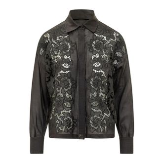 Max Mara Mstcali Shirt - - Blouses & Shirts - Damen - Schwarzk - XL