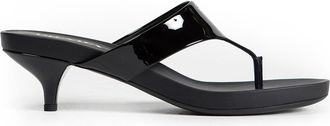 Prada Patent Leather Thong Sandals