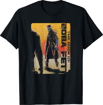 Star Wars The Book Of Boba Fett Cad Bane Vintage Showdown T-Shirt
