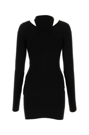 ADĀMO Andrea Adamo Black Abiti Dress