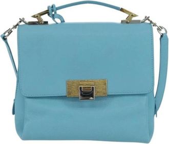 Balenciaga Sac &agrave; main vintage Pre-owned - Femme - Pre-owned - Bleu - Taille: ONE Size