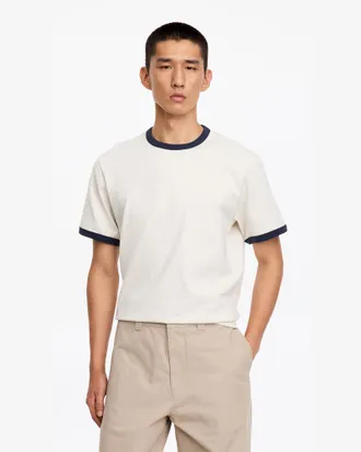 Arket K&ouml;rpernahes T-Shirt -Wei&szlig;