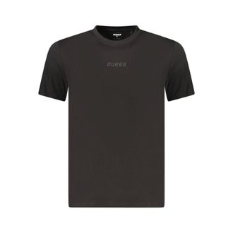 Guess Homme, Tops, Noir, Taille: S T-shirt Logo en Relief