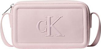Calvin Klein Damen Bold Ck Camera Bag Lv04f3220g Crossover, Multi (Cradle Pink)