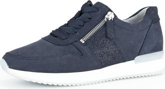 Gabor Damen Low-Top Sneaker, Frauen Halbschuhe,schn&uuml;rschuhe,schn&uuml;rer,stra&szlig;enschuhe,Strassenschuhe,Sportschuhe,Blue,38.5 EU / 5.5 UK