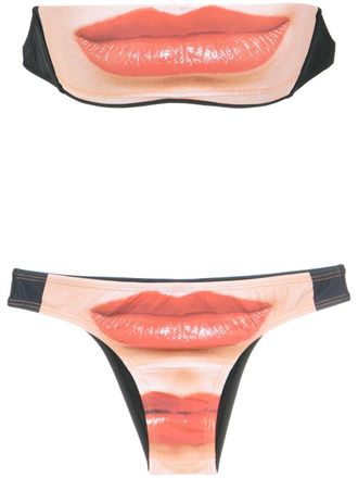 Amir Slama lips bikini set - Multicolore